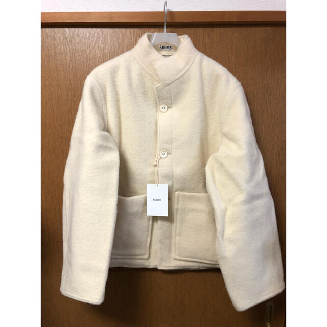 RAKINES Fleece melton-Naval blouson 2 M RAKINES Fleece melton-Naval blouson 2 M
