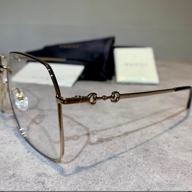 めぐ様専用です‼️GUCCI グッチ ゴールドフレーム スクエア 眼鏡 めぐ様専用です‼️GUCCI グッチ ゴールドフレーム スクエア 眼鏡