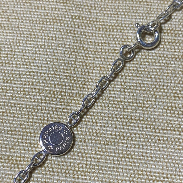 HERMES - エルメス セリエ シェーヌダンクル ネックレス 50cmの HERMES - エルメス セリエ シェーヌダンクル ネックレス 50cmの
