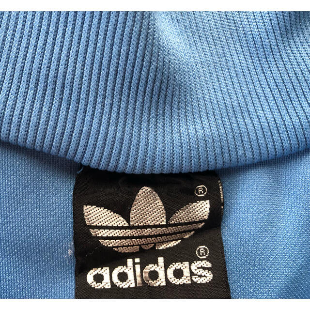adidas - 【adidas 70s】激レア 黒タグ 水色 ジャージ vintage adidas - 【adidas 70s】激レア 黒タグ 水色 ジャージ vintage