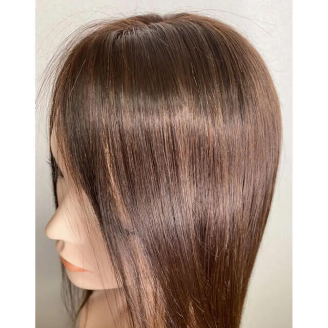 最高級レミー人毛100%✨医療用✨ロングヘアー✨ブラウンカラー 最高級レミー人毛100%✨医療用✨ロングヘアー✨ブラウンカラー