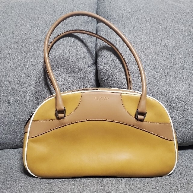 PRADA ボーリングバック キャメル PRADA ボーリングバック キャメル