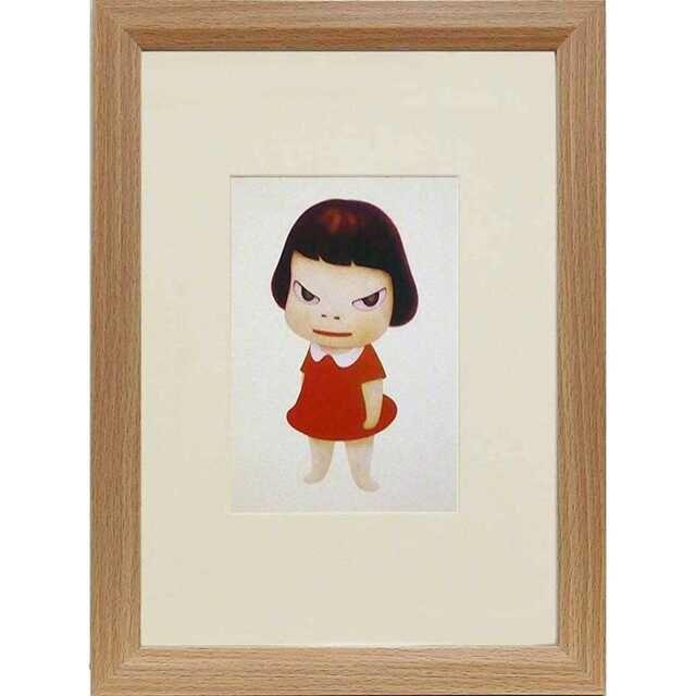 奈良美智◇【missing in action】アートプリント◇額装品の通販 奈良美智◇【missing in action】アートプリント◇額装品の通販