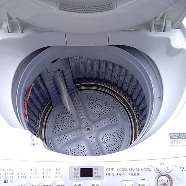SHARP 全自動電気洗濯機 7.0kg ES-GE7B-W SHARP 全自動電気洗濯機 7.0kg ES-GE7B-W