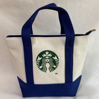 Starbucks Coffee(トートバッグ ・ ブルー・ネイビー/青色系 Starbucks Coffee(トートバッグ ・ ブルー・ネイビー/青色系