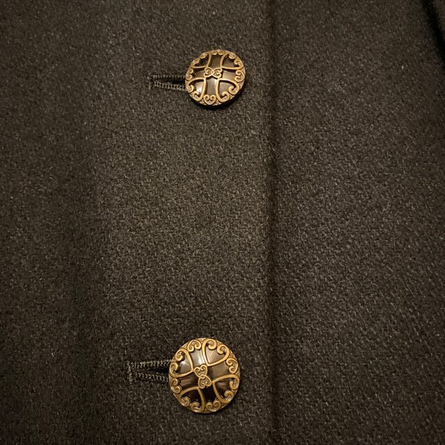 ATELIER BOZ ケープ付きロングコート ウール ATELIER BOZ ケープ付きロングコート ウール