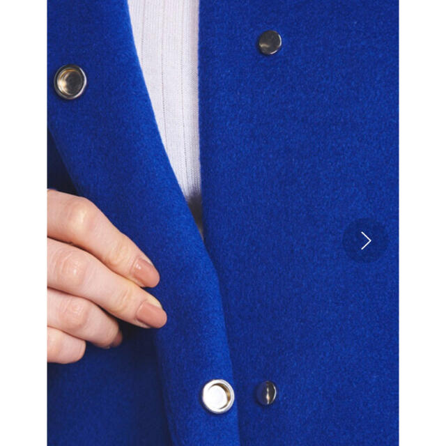 UNITED ARROWS - ユナイテッドアローズ ノーカラー ベルスリーブ UNITED ARROWS - ユナイテッドアローズ ノーカラー ベルスリーブ