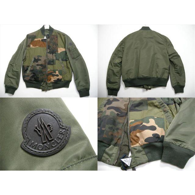 MONCLER - サイズ2□モンクレール□RENALD□新品本物□迷彩MA-1 MONCLER - サイズ2□モンクレール□RENALD□新品本物□迷彩MA-1