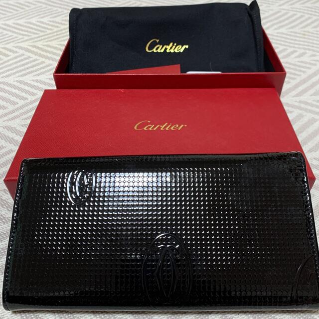 Cartier - カルティエ ハッピーバースデーエナメル長財布の通販 Cartier - カルティエ ハッピーバースデーエナメル長財布の通販