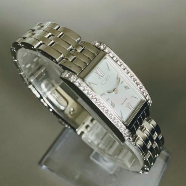 CITIZEN - CITIZEN☆スワロフスキーダイヤ34石 レディース腕時計 CITIZEN - CITIZEN☆スワロフスキーダイヤ34石 レディース腕時計
