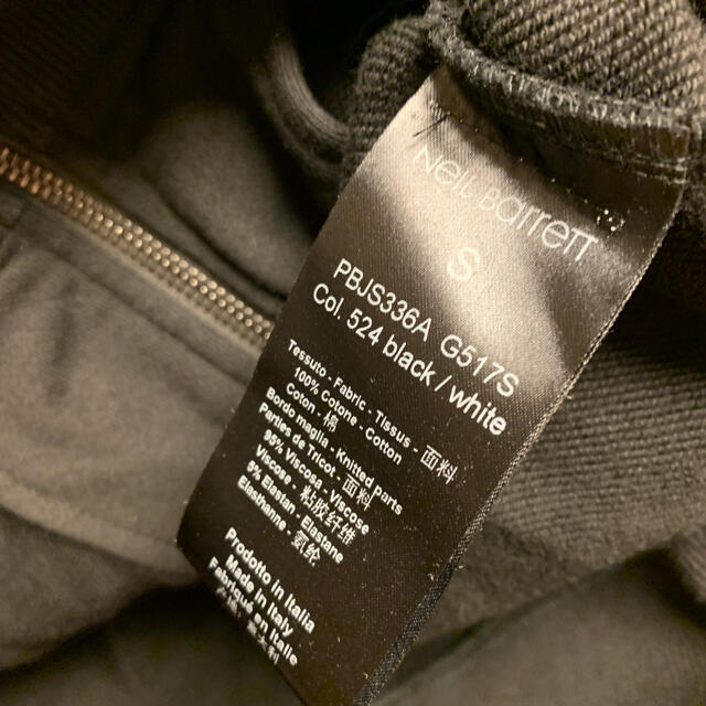 国内正規 19AW Neil Barrett ニールバレット パーカー 国内正規 19AW Neil Barrett ニールバレット パーカー