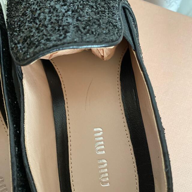 miu miu ミュウミュウ スリッポン ブラック miu miu ミュウミュウ スリッポン ブラック