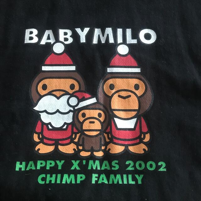 A BATHING APE - ベイプ BABY MILO クリスマススウェット2002の A BATHING APE - ベイプ BABY MILO クリスマススウェット2002の