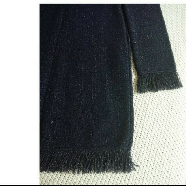 drawer ラメフリンジワンピース drawer ラメフリンジワンピース