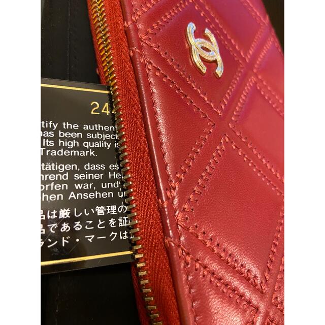 CHANEL - CHANEL シャネル 長財布 ダブルステッチ タッセル付き CHANEL - CHANEL シャネル 長財布 ダブルステッチ タッセル付き