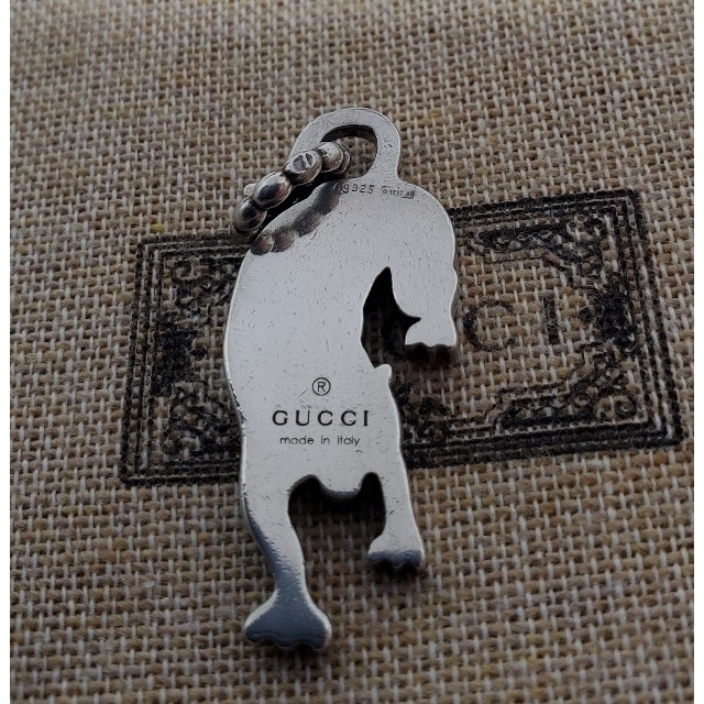 GUCCI - 【超レア限定廃盤品】GUCCI ネックレスタイガーチャーム GUCCI - 【超レア限定廃盤品】GUCCI ネックレスタイガーチャーム