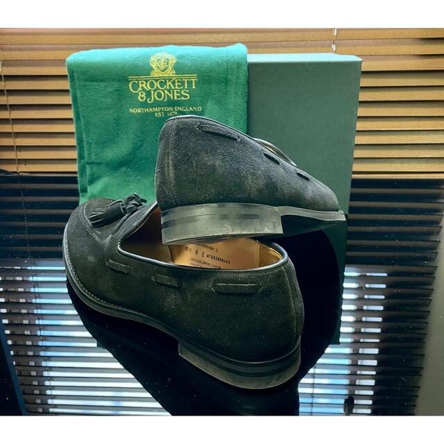 Crockett&Jones - CROCKETT&JONES CAVENDISH 3 スエードタッセル Crockett&Jones - CROCKETT&JONES CAVENDISH 3 スエードタッセル