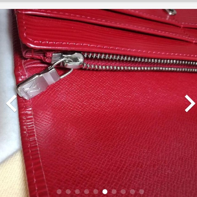 LOUIS VUITTON - LOUIS VUITTON 極美品 エピ 赤い 長財布の通販 LOUIS VUITTON - LOUIS VUITTON 極美品 エピ 赤い 長財布の通販