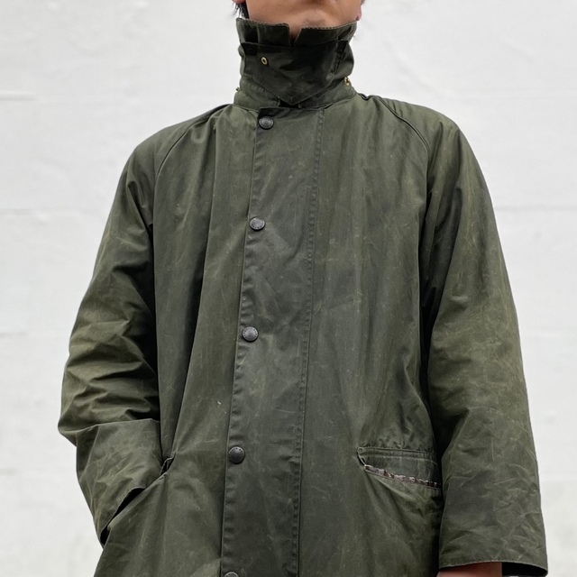 Barbour - Barbour “BURGHLEY” 80's made in Englandの通販 by b Barbour - Barbour “BURGHLEY” 80's made in Englandの通販 by b