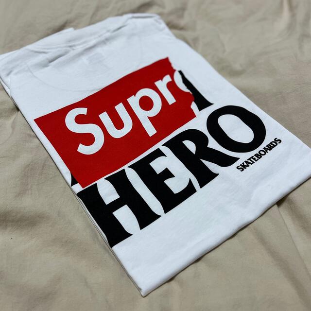 Supreme Anti Hero Suphero Pocket Tee Supreme Anti Hero Suphero Pocket Tee