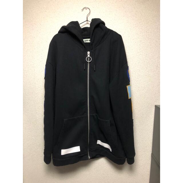 Off-White - off-white オフホワイト ワッペン パーカー の通販 Off-White - off-white オフホワイト ワッペン パーカー の通販