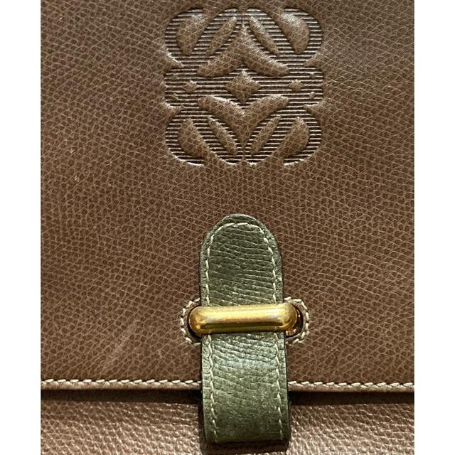 LOEWE - Loewe ヴィンテージ ショルダーバッグ バイカラー LOEWE - Loewe ヴィンテージ ショルダーバッグ バイカラー