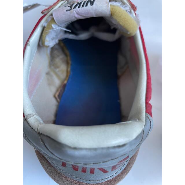 NIKE - レア ナイキ ナイロンコルテッツ 70s 初期 赤×銀 NIKE - レア ナイキ ナイロンコルテッツ 70s 初期 赤×銀