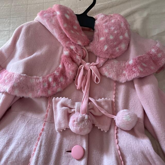 Angelic Pretty - 子鹿のミルキーちゃんコート+マフラーの通販 Angelic Pretty - 子鹿のミルキーちゃんコート+マフラーの通販