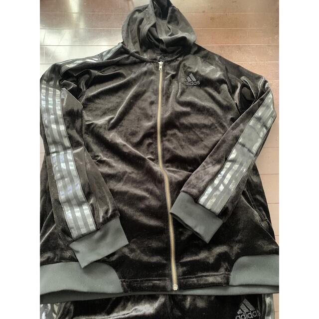 adidas - 専用adidas ジャージ 上下セットアップ ベロア 光沢 adidas - 専用adidas ジャージ 上下セットアップ ベロア 光沢