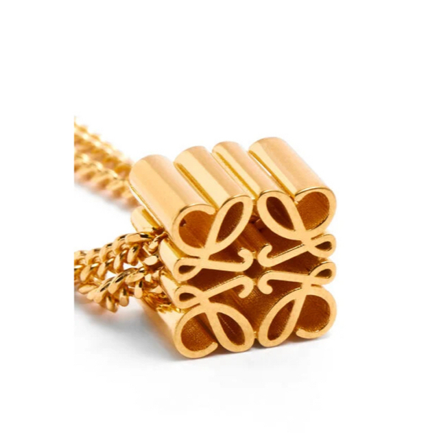 LOEWE - 新品 Loewe ロエベ single anagram bracelet 24kの通販 LOEWE - 新品 Loewe ロエベ single anagram bracelet 24kの通販