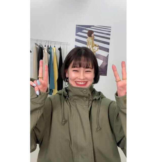 SLY - 【e/s】 2WAY HOODED MILITARY コート☆エマスライの通販 SLY - 【e/s】 2WAY HOODED MILITARY コート☆エマスライの通販