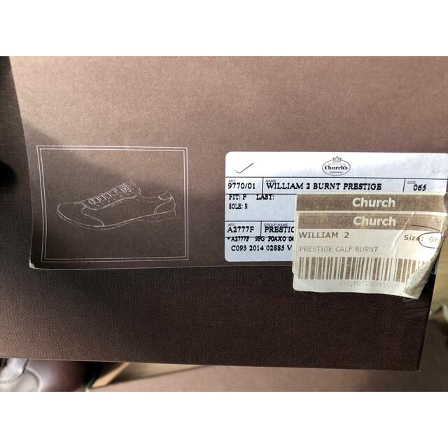 Church's - 【新品未使用・レアビンテージ】Church's 革 Church's - 【新品未使用・レアビンテージ】Church's 革