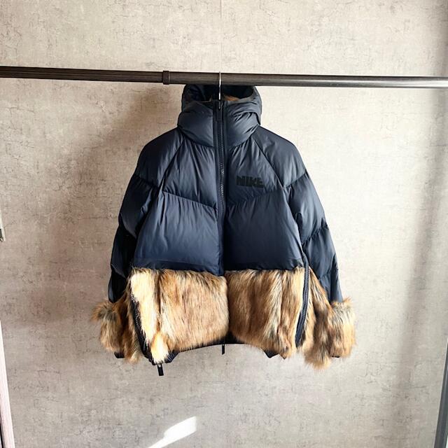 sacai - <専用> NIKE x sacai フェイクファー ダウンジャケット sacai - <専用> NIKE x sacai フェイクファー ダウンジャケット