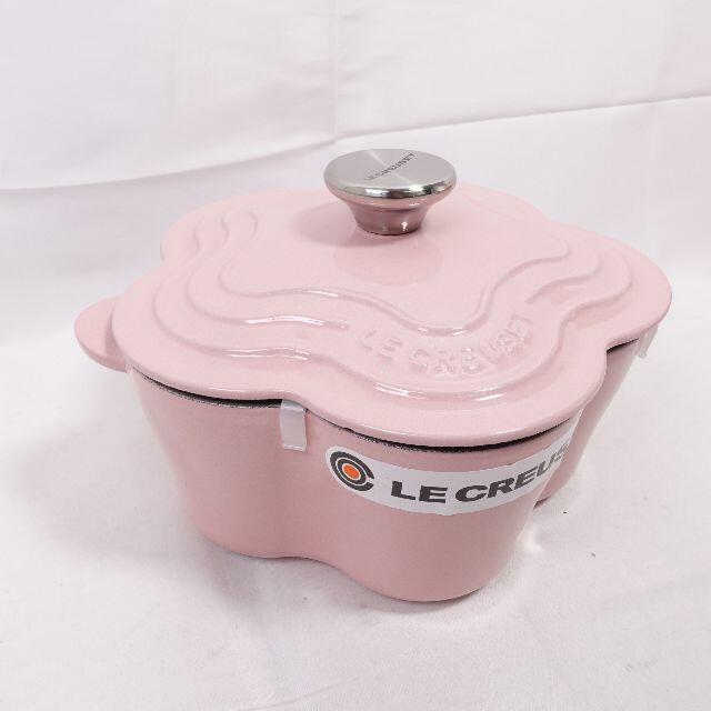 Le Creuset ルクルーゼ ココットフルール シフォンピンク Le Creuset ルクルーゼ ココットフルール シフォンピンク