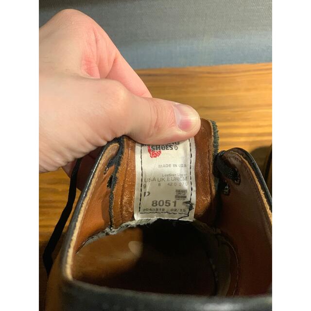 redwing 8051 フォアマン 9D redwing 8051 フォアマン 9D