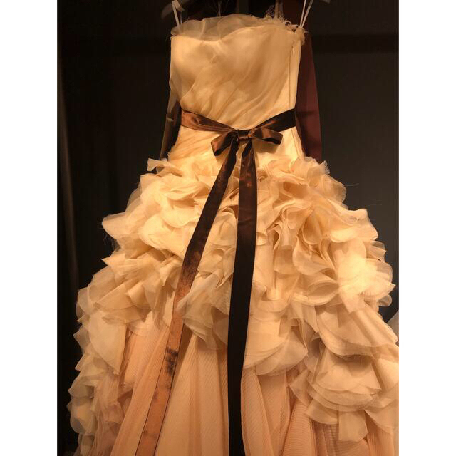 Vera Wang - verawang ヌードヘイリー US4 バッスル加工 Vera Wang - verawang ヌードヘイリー US4 バッスル加工