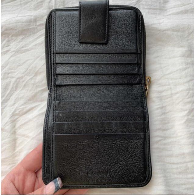 値下げ】SAINT LAURENT/サンローラン 二つ折り財布 値下げ】SAINT LAURENT/サンローラン 二つ折り財布