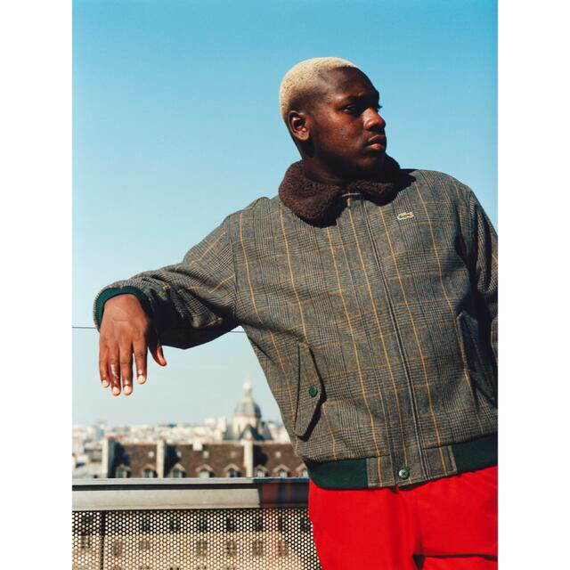 Supreme LACOSTE Wool Bomber Jacket 19AW ブルゾン Supreme LACOSTE Wool Bomber Jacket 19AW ブルゾン
