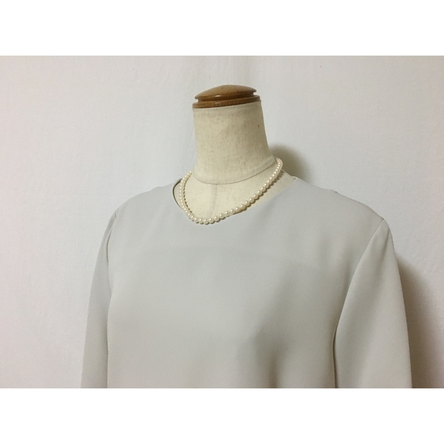 23区 - O272新品23区上品クラッシー タック ワンピース13号 23区 - O272新品23区上品クラッシー タック ワンピース13号