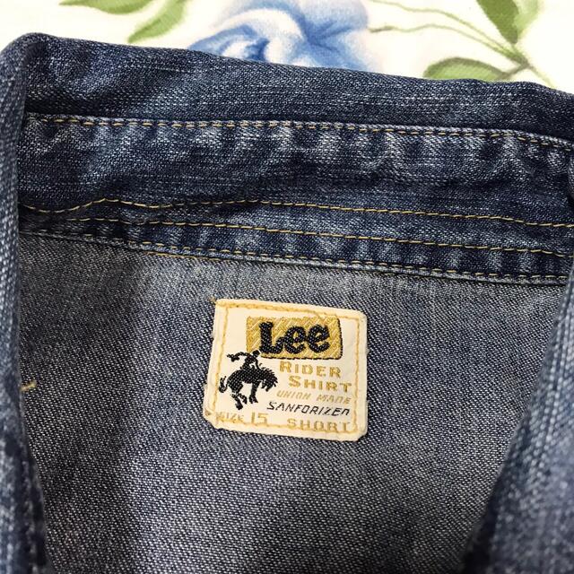 Lee - Lee リー デニムシャツ 復刻 跳ね馬タグの通販 by R's Lee - Lee リー デニムシャツ 復刻 跳ね馬タグの通販 by R's