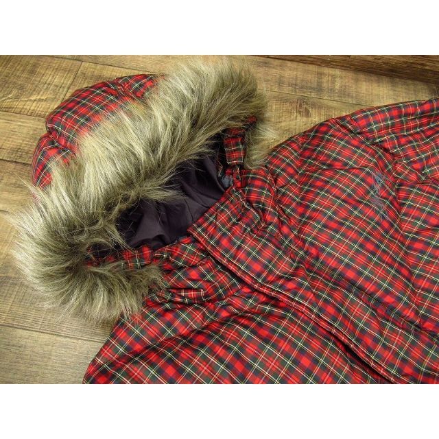 STUSSY - STUSSY ステューシー タータンチェック 2WAY ダウン STUSSY - STUSSY ステューシー タータンチェック 2WAY ダウン
