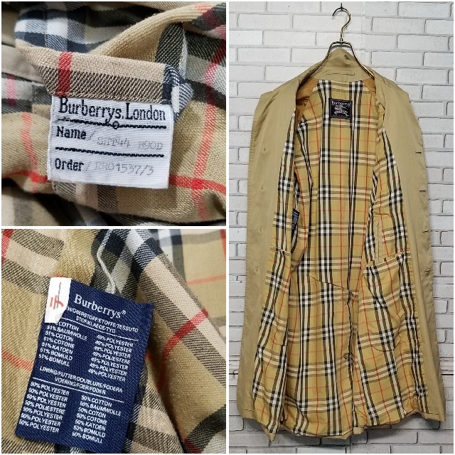 BURBERRY - 【Burberrys】バーバリーズ ステンカラーコート BURBERRY - 【Burberrys】バーバリーズ ステンカラーコート