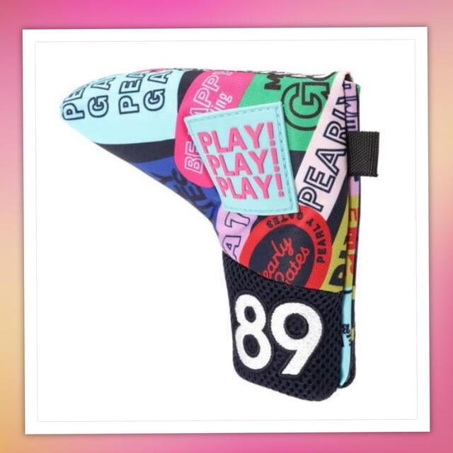 パーリーゲイツ☆パターカバー☆新品☆ピンタイプ☆カラフル パーリーゲイツ☆パターカバー☆新品☆ピンタイプ☆カラフル