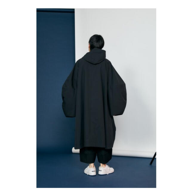 enfold PEストレッチ BOXフーデットCOAT enfold PEストレッチ BOXフーデットCOAT