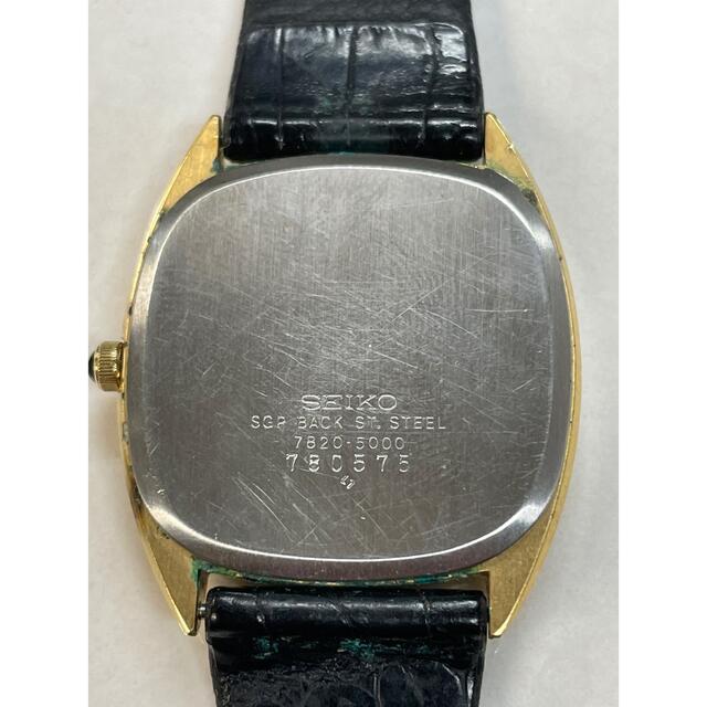 SEIKO - SEIKO QUARTZ 7820-5000 稼働品 電池交換済みの通販 by SEIKO - SEIKO QUARTZ 7820-5000 稼働品 電池交換済みの通販 by