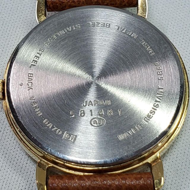 SEIKO - SEIKO ALBA サクセス ムーンフェイズ V338-6A70 腕時計 SEIKO - SEIKO ALBA サクセス ムーンフェイズ V338-6A70 腕時計