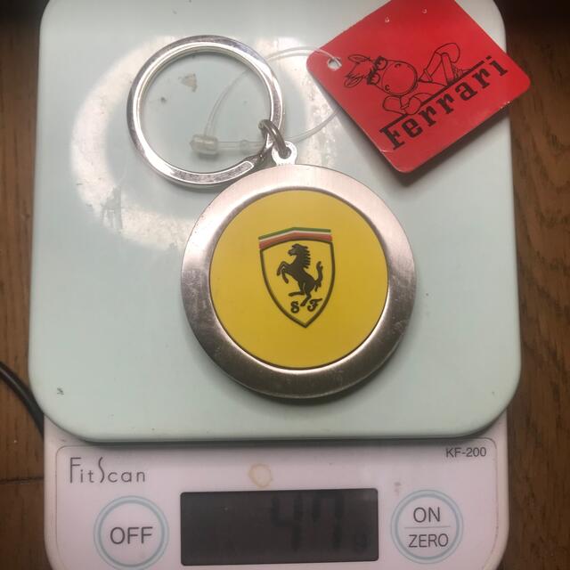 Ferrari - NICI SPORTS フェラーリ キーホルダー直径約5cm金属製 Ferrari - NICI SPORTS フェラーリ キーホルダー直径約5cm金属製