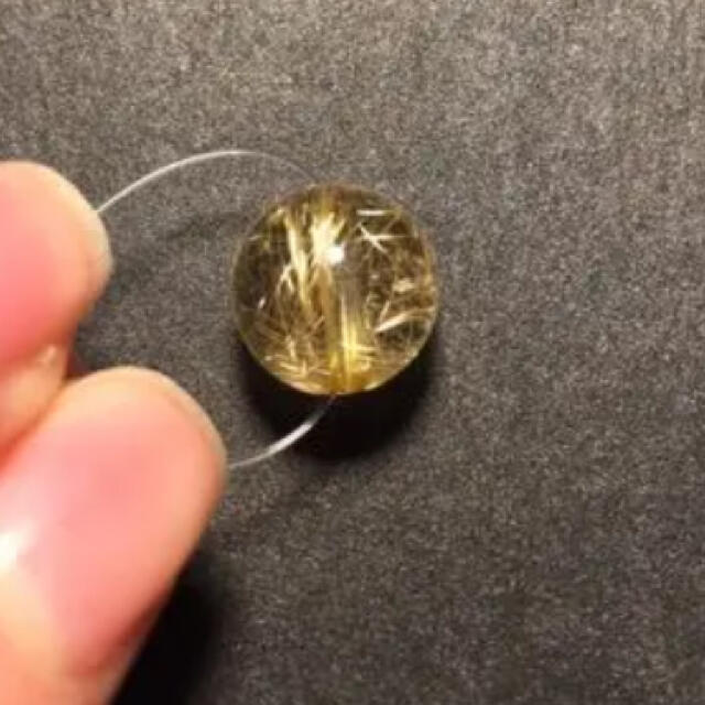天然石パワーストーン ゴールド ルチルクォーツ 玉 10mm 天然石パワーストーン ゴールド ルチルクォーツ 玉 10mm