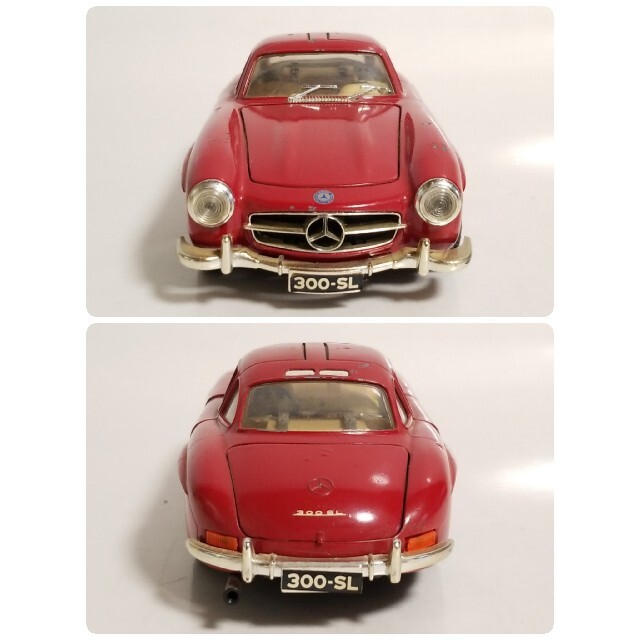 希少1/24 burago ブラーゴ メルセデス・ベンツ 1954年 300SLの 希少1/24 burago ブラーゴ メルセデス・ベンツ 1954年 300SLの