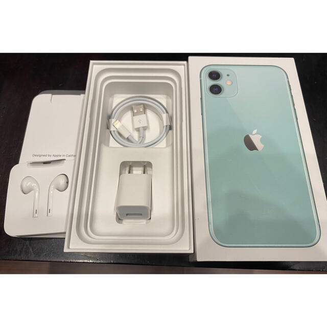 iPhone11 64GB SIMフリー グリーン スマートフォン/携帯電話 iPhone11 64GB SIMフリー グリーン スマートフォン/携帯電話